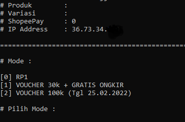 Bot Shopee VOUCHER - AnimaWheels